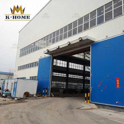 China PU Wall Pre Engineered Steel Building Structure Metal Building for Factory 70m/s Wind 8 Level Seismic for sale