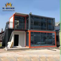 China EPS Sandwich Panel Prefabricated Metal Container Living Home 20-Year Service Life for sale
