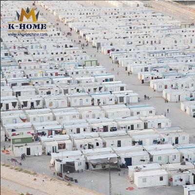 China Fast Assembled Emergency Shelter House for Refugee 20ft Container Home for sale
