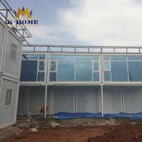 China Flat Pack Container Onsite Mining Worker Accommodation 2.3mm Galvanized Steel Frame for sale