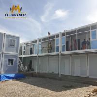 China Flat Pack Container Onsite Mining Worker Accommodation 2.3mm Galvanized Steel Frame for sale