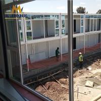 China Temporary Modular School Building Container School 2.3mm Galvanized Steel Frame for sale