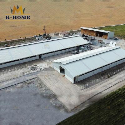 China Q345B Pre Engineered Steel Building Prefabricated Workshop Warehouse 20m Span for sale