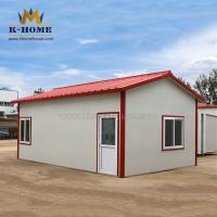 China Prefab Steel Container Guard Room Easy Installation Security Booth 3m x 3m for sale