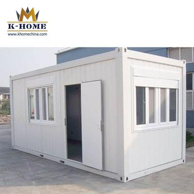 China Prefab Steel Container Guard Room Easy Installation Security Booth 3m x 3m for sale