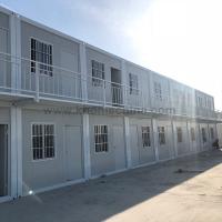 China Sandwich Panel Prefabricated Container House As Modular Home Building for sale