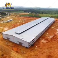China Pre Engineered Steel Frame Workshop Building 20m Span Custom Metal Structure for sale