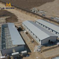 China Pre Engineered Steel Frame Workshop Building 20m Span Custom Metal Structure for sale