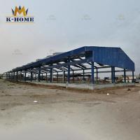 China PEB Pre Engineered Steel Building Prefabricated Steel Structure Warehouse 20m Span for sale