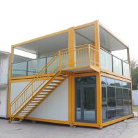 China Standard Modular Container House 54m² Prefabricated Living Home 3 Units for sale