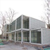 China Standard Modular Container House 54m² Prefabricated Living Home 3 Units for sale
