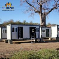 China Mobile Fabricated Living Container House Portable Home with EPS Wall 20ft for sale