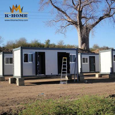 China Mobile Fabricated Living Container House Portable Home with EPS Wall 20ft for sale