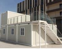 China New Style Sandwich Panel Tempory Container Building for Office for sale