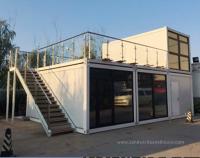 China New Style Sandwich Panel Tempory Container Building for Office for sale