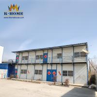 China Two Floor Prefabricated Modular K House Labor Camp Accommodation for sale