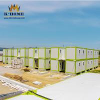 China Modular Container Accommodation Portable Living Unit Easy Installation 3 Story Stackable for sale