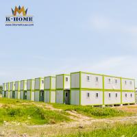 China Modular Container Accommodation Portable Living Unit Easy Installation 3 Story Stackable for sale