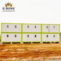 China Modular Container Accommodation Portable Living Unit Easy Installation 3 Story Stackable for sale