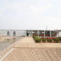 China Quick Install Steel Frame House Two Story Modular Container Office for sale