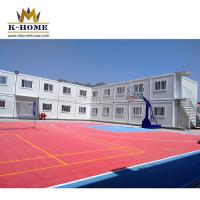 China Fast Assembly Multi Storey Portable Modular Container School Building 2-3 Floors Steel Structure for sale