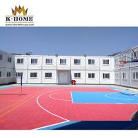 China Fast Assembly Multi Storey Portable Modular Container School Building 2-3 Floors Steel Structure for sale