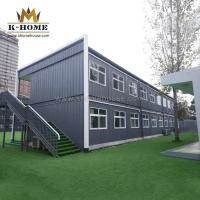 China Fast Assembly Multi Storey Portable Modular Container School Building 2-3 Floors Steel Structure for sale