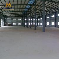 China Prefab Steel Metal Workshop Building 30m Span Custom Industrial Warehouse for sale