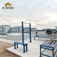 China Temporary Movable Sandwich Panel House for Camp with 5600 kg/cm2 Tensile Strength for sale