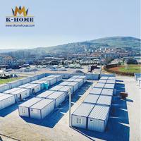 China Prefab Modular Portable Construction Site Accommodation Dormitory 20ft for sale