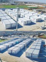 China Prefab Modular Portable Construction Site Accommodation Dormitory 20ft for sale