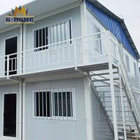 China Modular Prefabricated Steel Construction Site Dormitory 40ft for sale