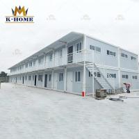 China Modular Prefabricated Steel Construction Site Dormitory 40ft for sale