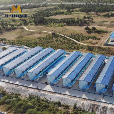 China Temporary Quick Install Low Cost Prefab Steel House 20ft Disaster Relief Housing for sale