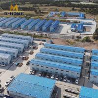 China Temporary Quick Install Low Cost Prefab Steel House 20ft Disaster Relief Housing for sale