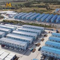 China Temporary Quick Install Low Cost Prefab Steel House 20ft Disaster Relief Housing for sale