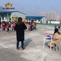 China Quick Install Steel Frame Flat Pack Prefabricated Classroom Buildings for sale