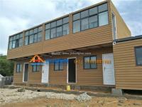 China Prefabricated Modern Luxury Sandwich Panel Container House 20ft for Living for sale