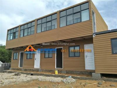 China Prefabricated Modern Luxury Sandwich Panel Container House 20ft for Living for sale