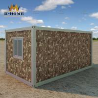 China Custom Built Prefab Homes Military /Army Container Bases for sale