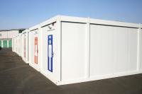 China Mobile Public Container Toilet Cabin Eco-Friendly Portable Sanitation Unit for sale
