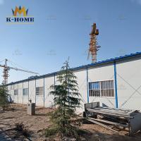 China Light Steel Frame Prefab House Portable Sandwich Panel House 50-100mm EPS for sale