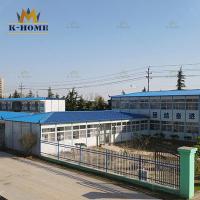 China Light Steel Frame Prefab House Portable Sandwich Panel House 50-100mm EPS for sale