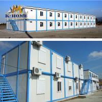 China Flat Pack Porta Cabin Living Accommodation 5950x3000x2800mm Modular Container House for sale