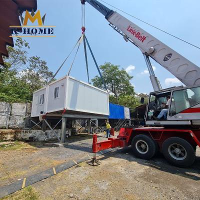 China Demountable 20ft Container Homes Sandwich Panel Container House for sale