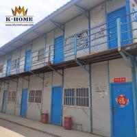 China Temporary Steel Structure Movable Portable Man Sandwich Panel Camps for Oilfield for sale