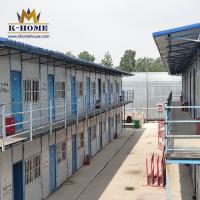 China Temporary Steel Structure Movable Portable Man Sandwich Panel Camps for Oilfield for sale