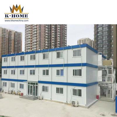China Modular Portable Steel Structure Classroom 2 Story Prefab School Building for Sale for sale