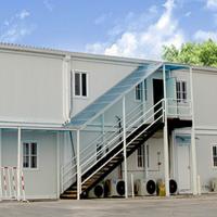 China Mobile Fast Assembly Site Office Container 20ft Prefab Workspace for sale