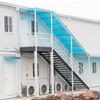 China Mobile Fast Assembly Site Office Container 20ft Prefab Workspace for sale